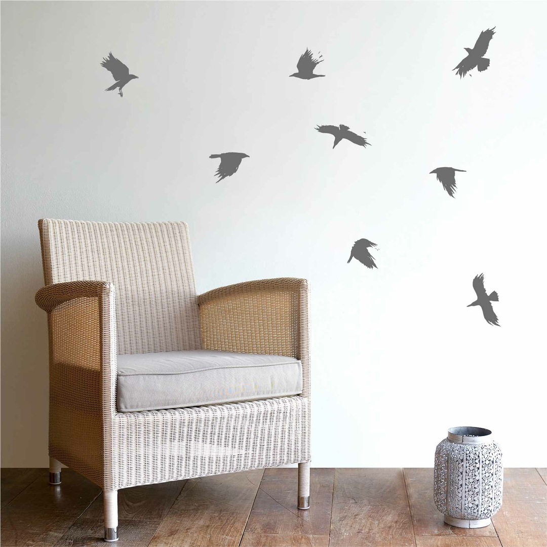 Stickers Corbeau - Autocollant muraux et deco