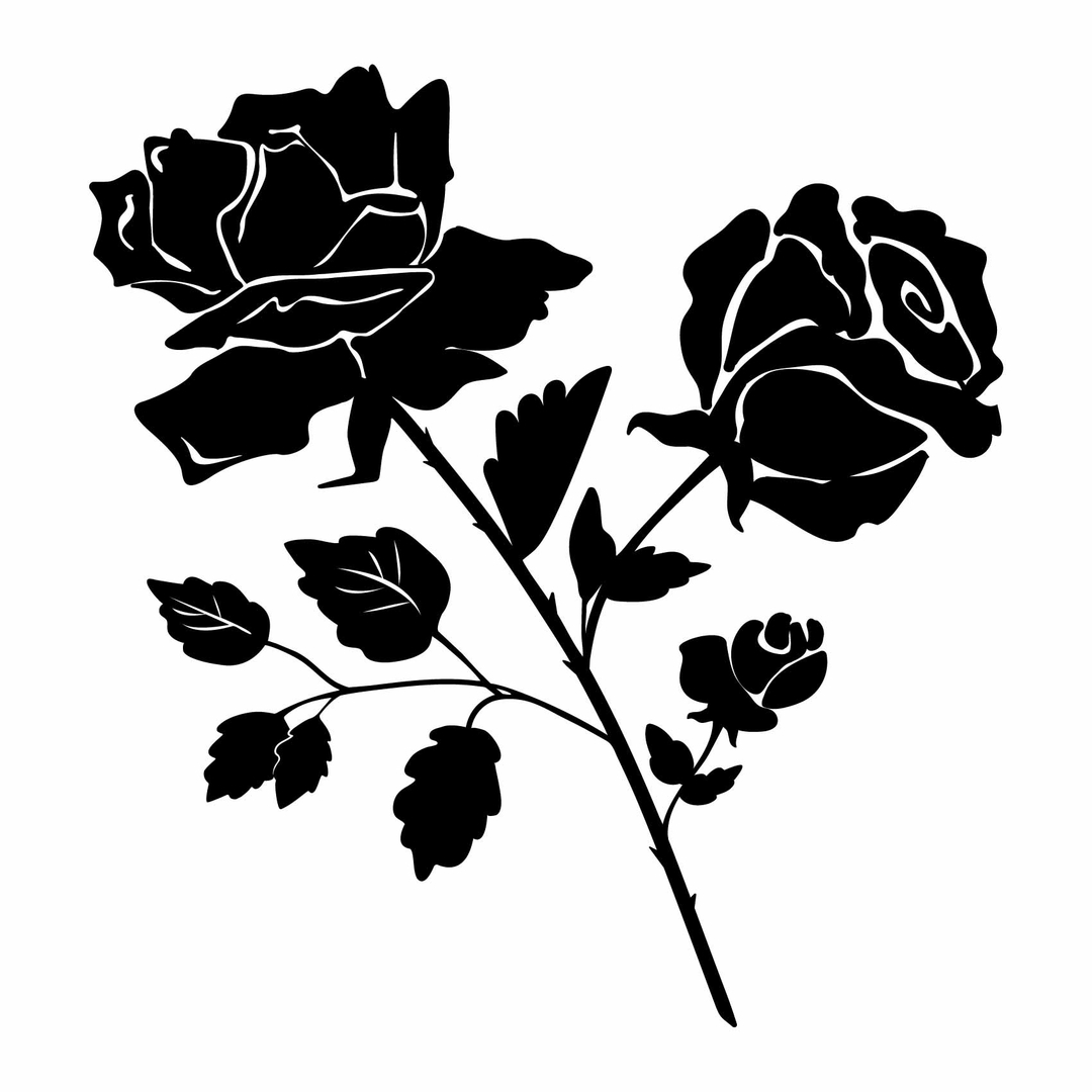 Stickers Fleurs rose - Autocollant muraux et deco Stickers Fleurs rose - Autocollant muraux et deco