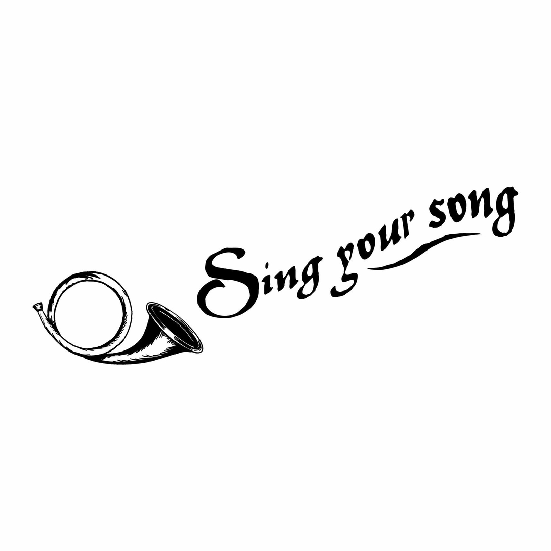 Stickers Sing your song - Autocollant muraux et deco