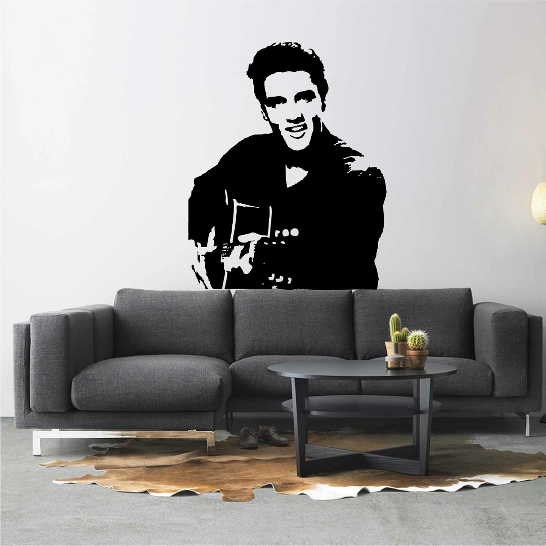 Stickers Elvis Presley - Autocollant muraux et deco
