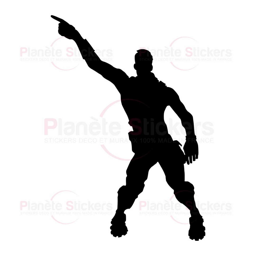 Stickers Fortnite Danse Fievre Disco - Autocollant muraux et deco