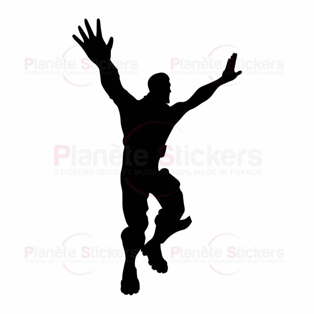 Stickers Fortnite Danse Jubilation Autocollant Muraux Et Deco