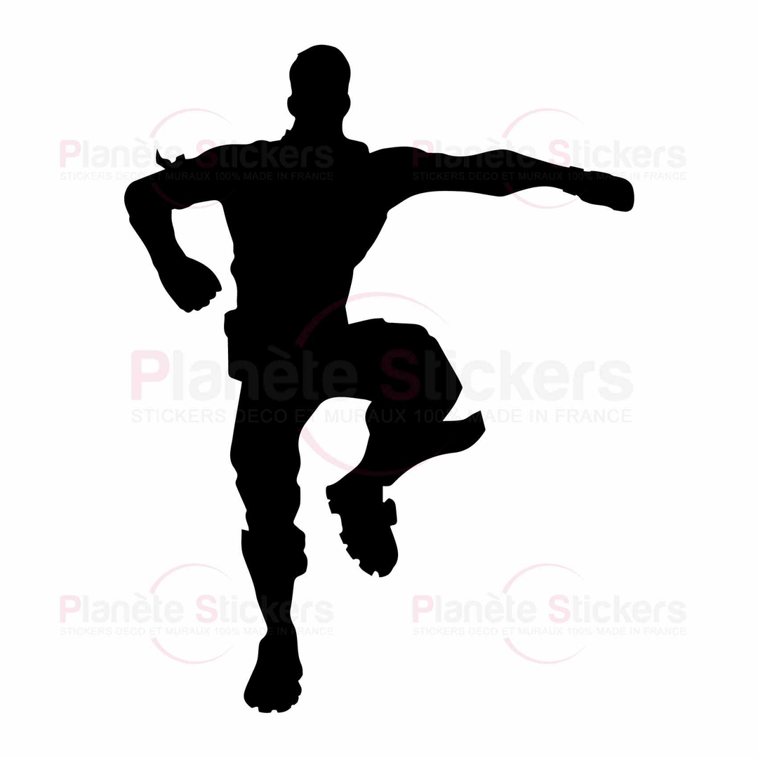 Stickers Fortnite Danse Meilleurs Amis - Autocollant muraux et deco