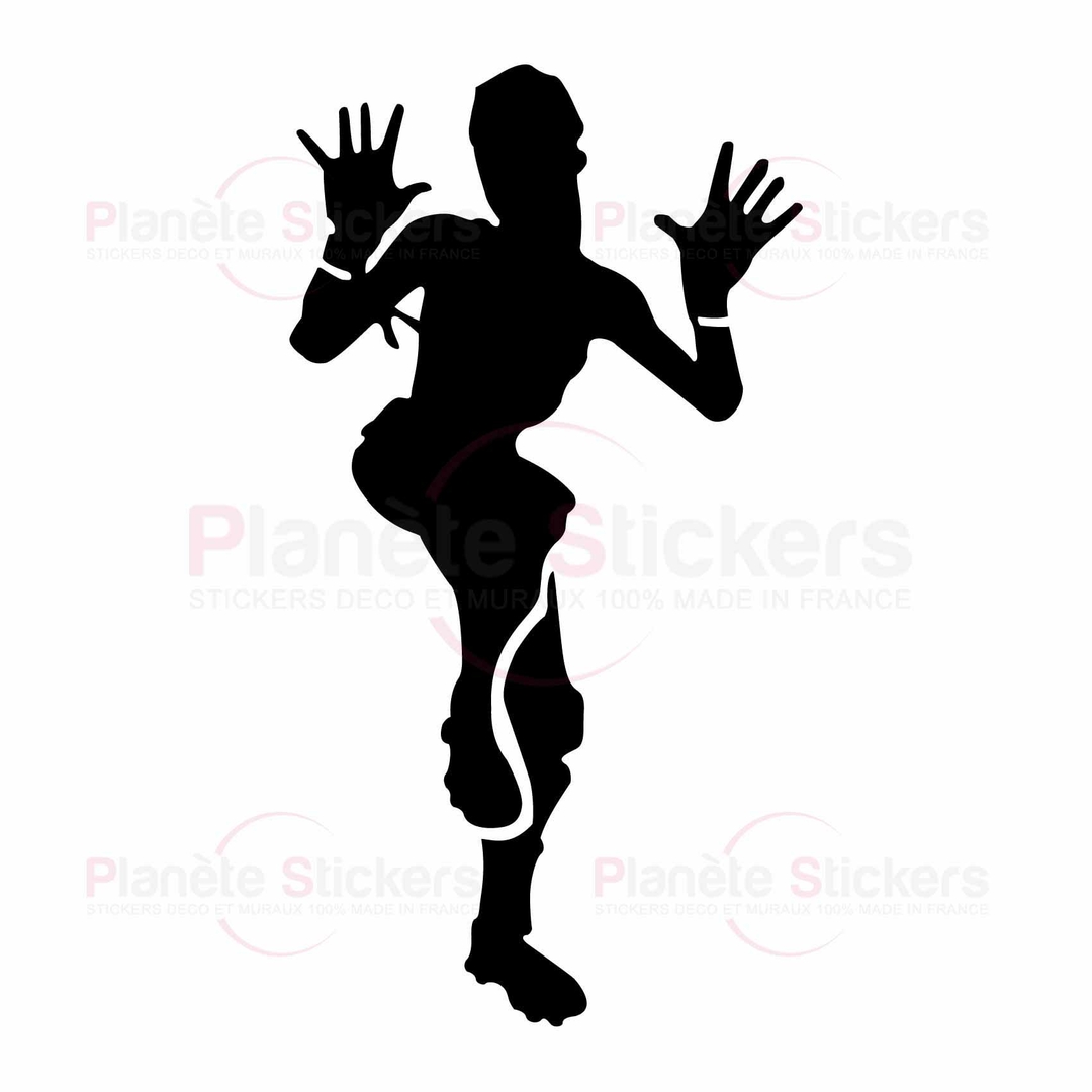 Stickers Fortnite Danse Zany - Autocollant muraux et deco