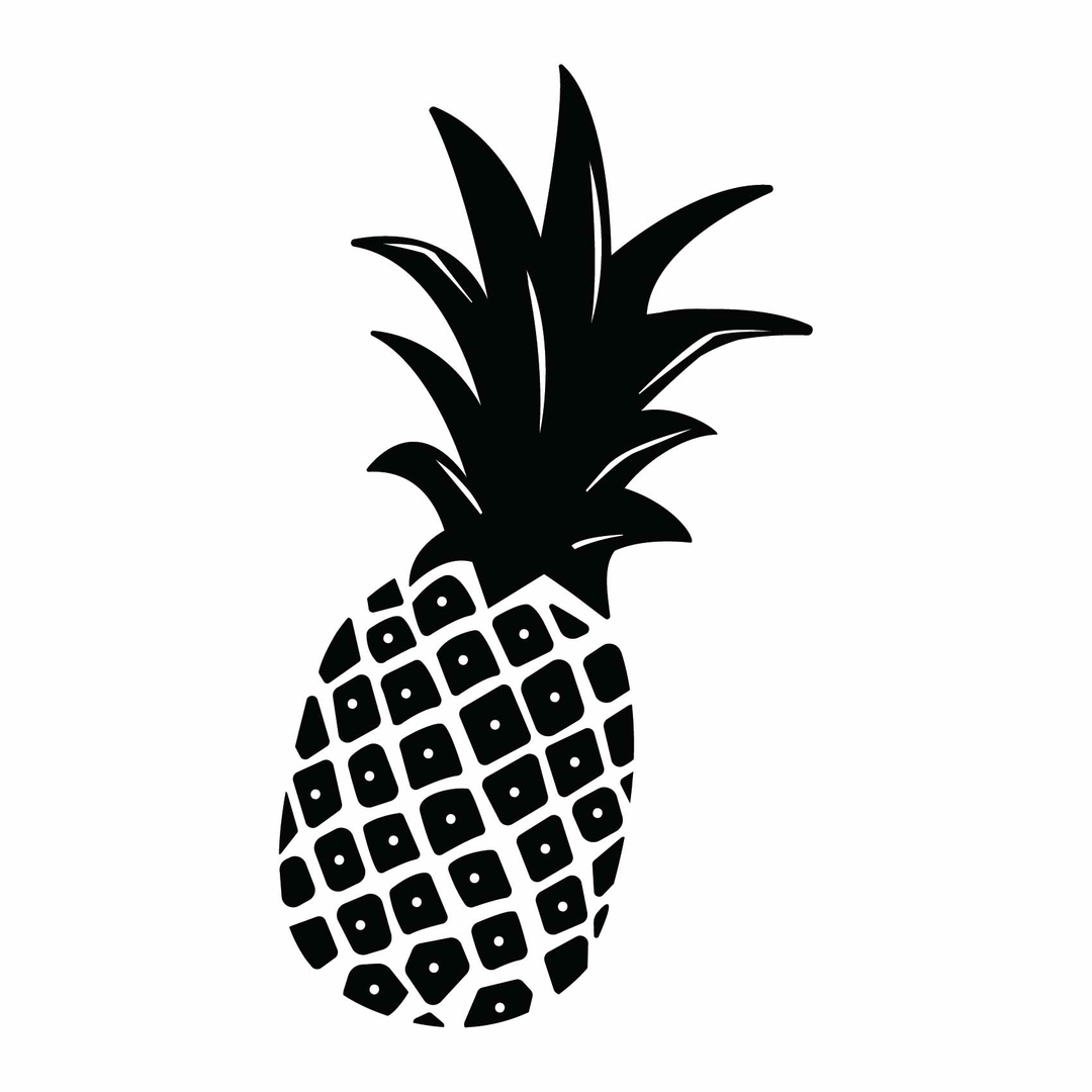 Stickers Ananas - Autocollant muraux et deco