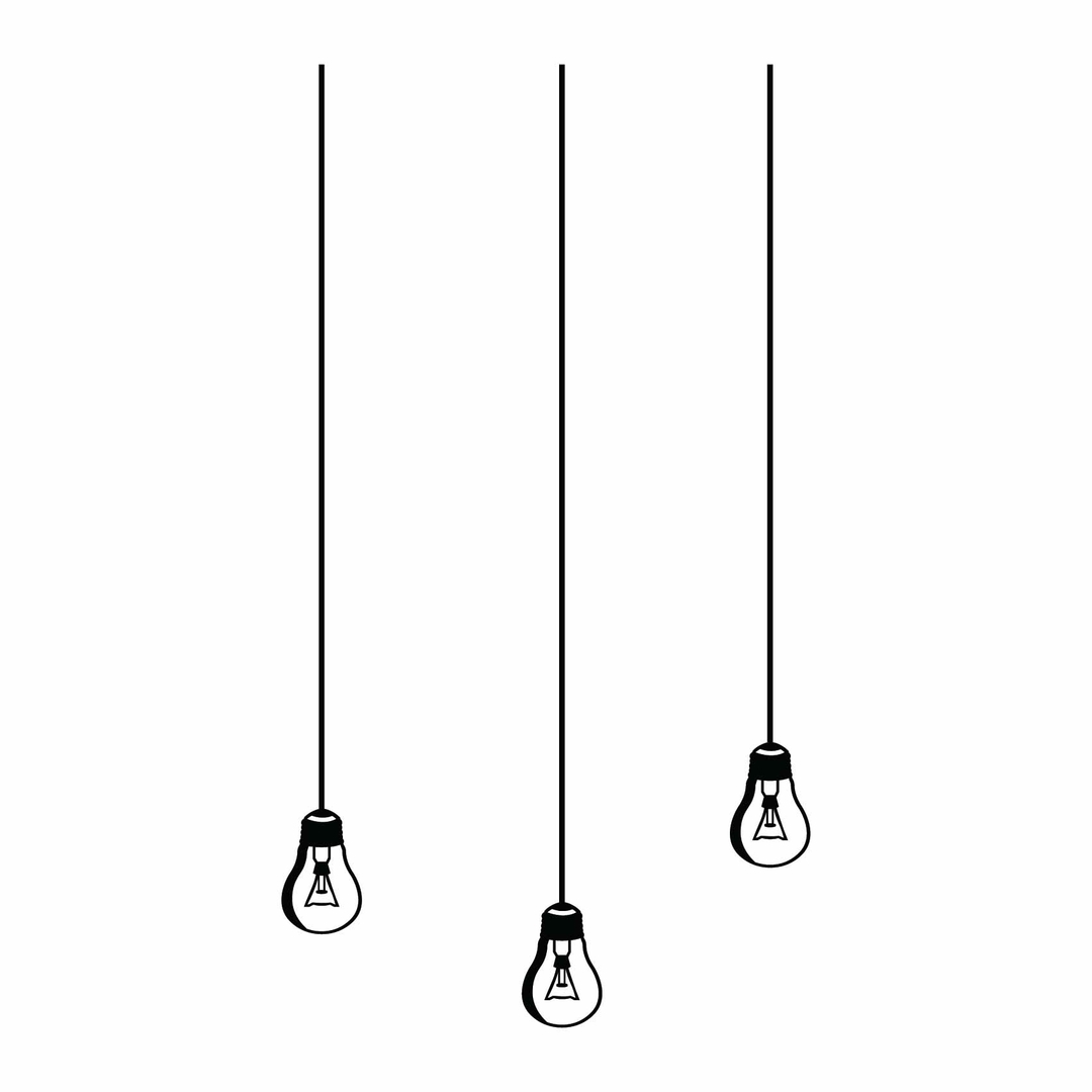 Stickers Ampoules - Autocollant muraux et deco