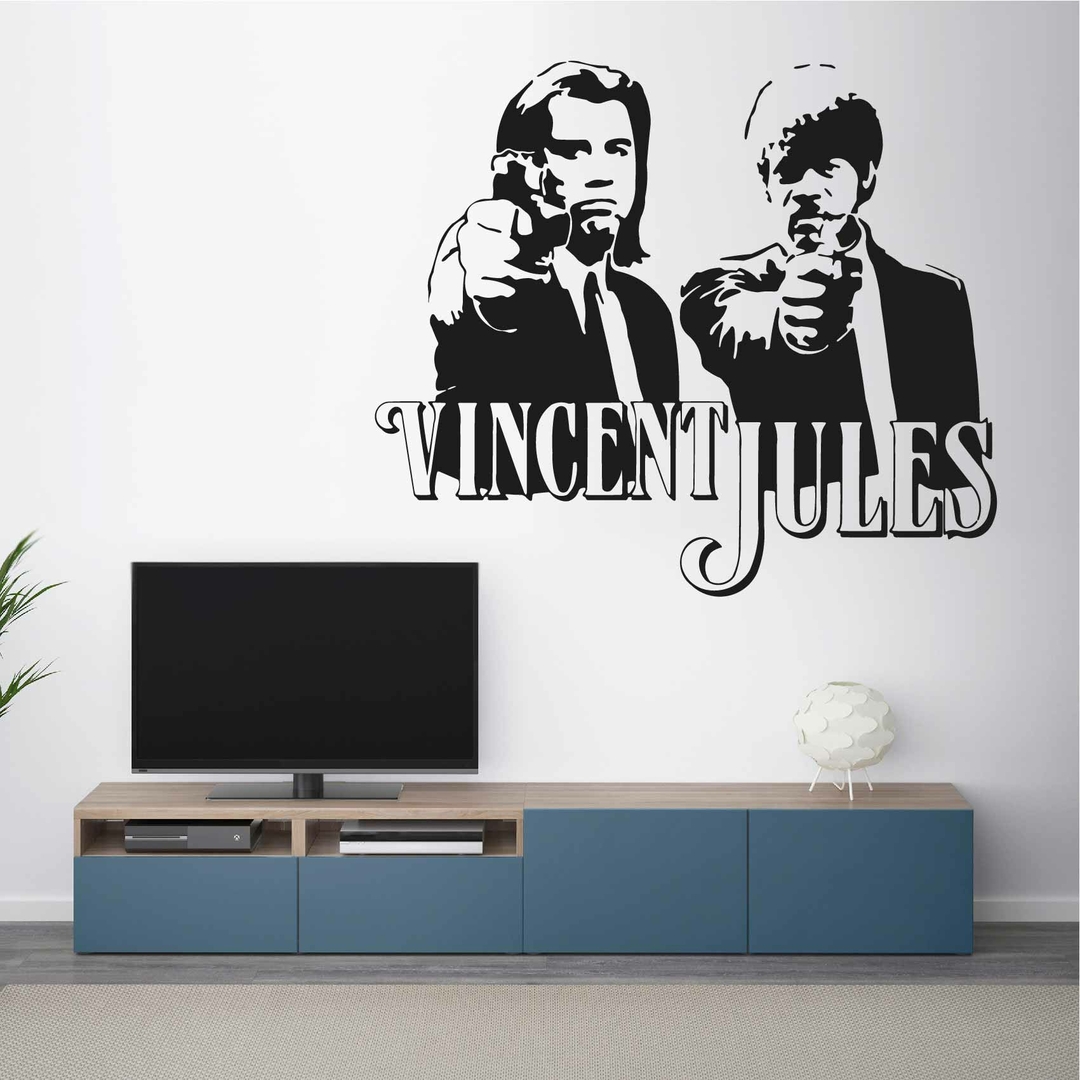 Stickers Pulp Fiction - Autocollant muraux et deco