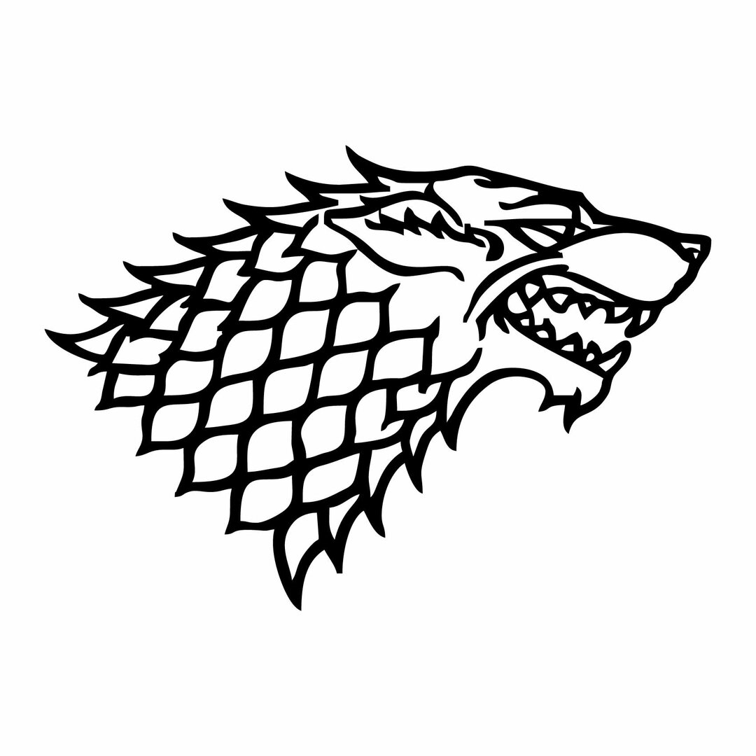 Stickers Stark GOT - Autocollant muraux et deco