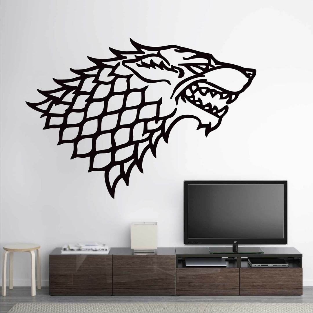 Stickers Stark GOT - Autocollant muraux et deco