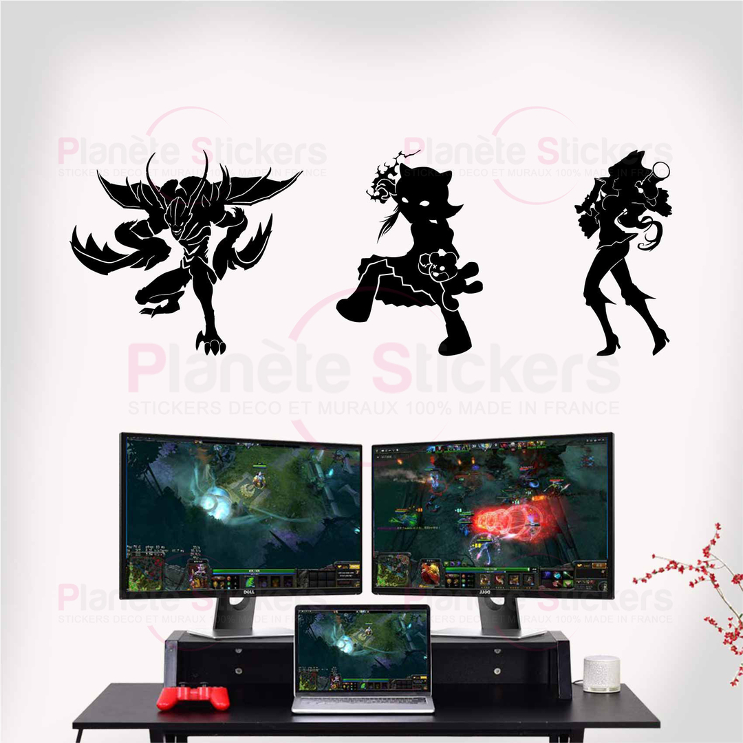 Stickers Pack League of Legends 2 - Autocollant muraux et deco