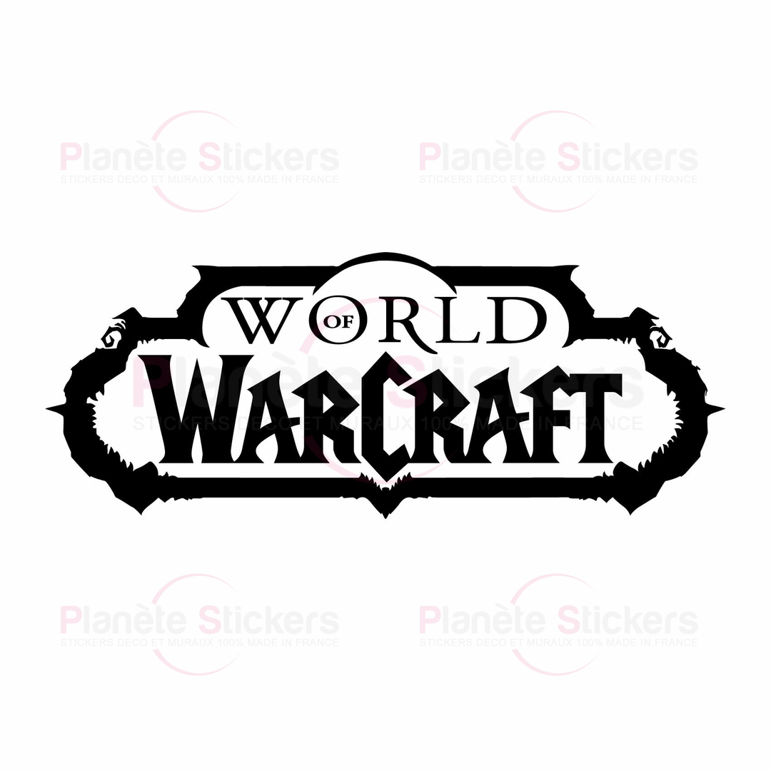 Stickers World of Warcraft Fan Art - Autocollant muraux et deco
