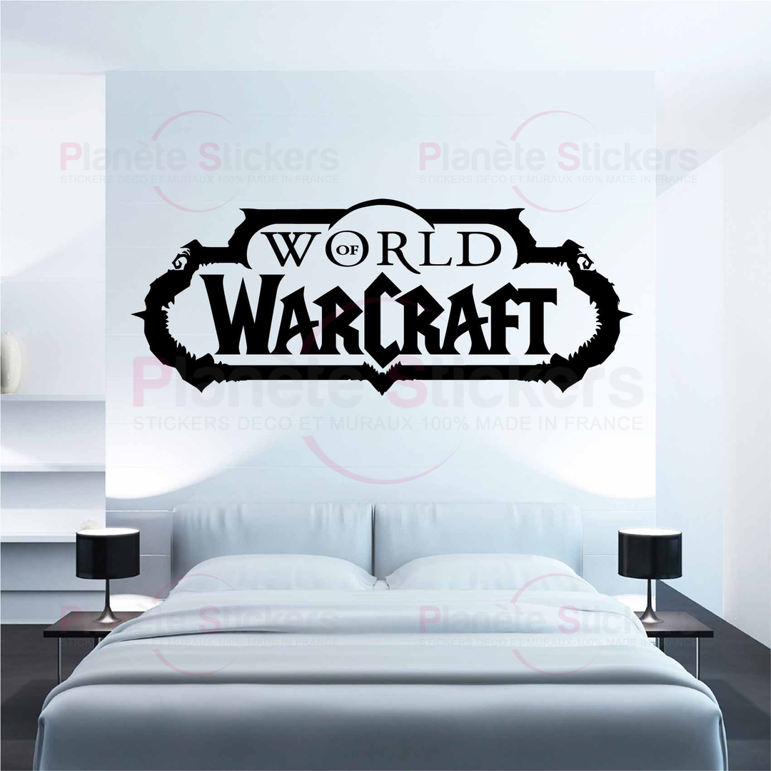 Stickers World of Warcraft Fan Art - Autocollant muraux et deco