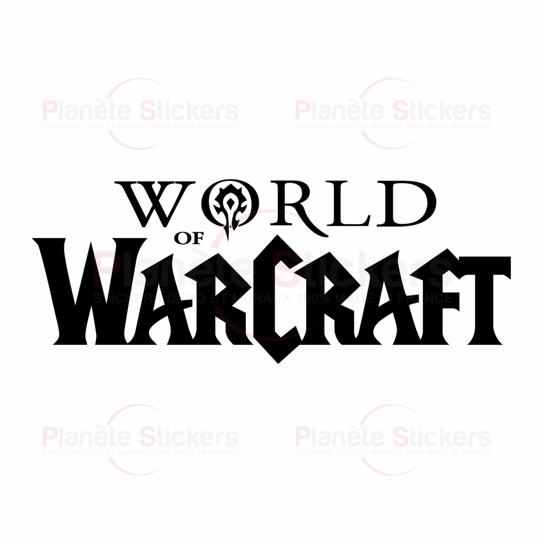 Stickers World of Warcraft Horde - Autocollant muraux et deco