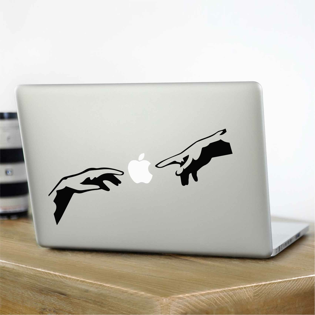 Stickers pour Mac Création d'Adam - autocollant Macbook