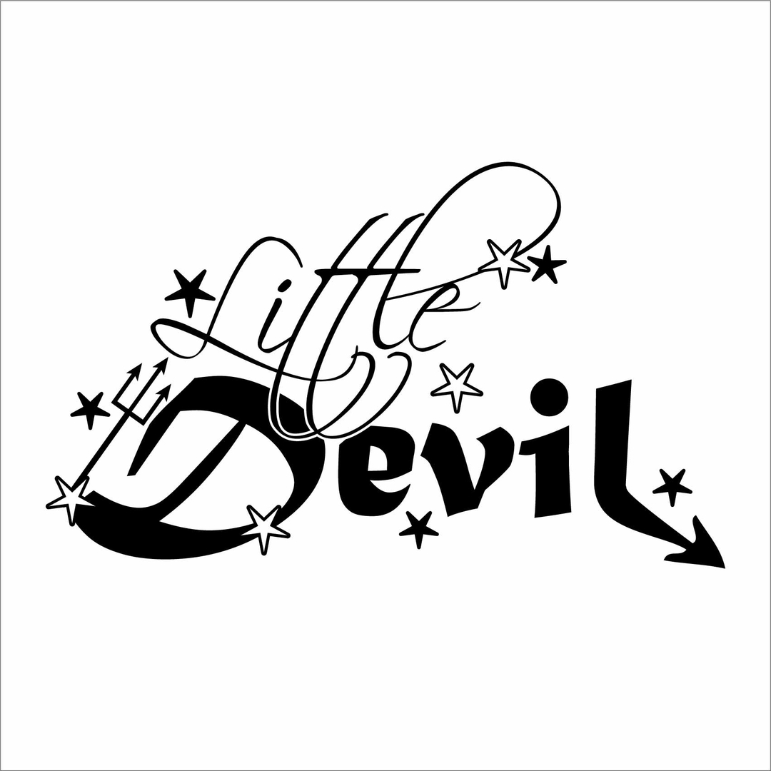 Stickers Little Devil - Autocollant muraux et deco