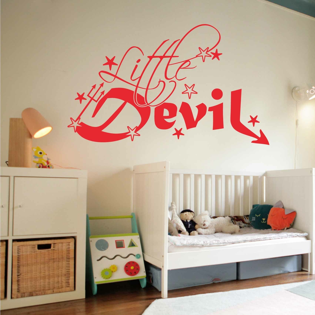Stickers Little Devil - Autocollant muraux et deco