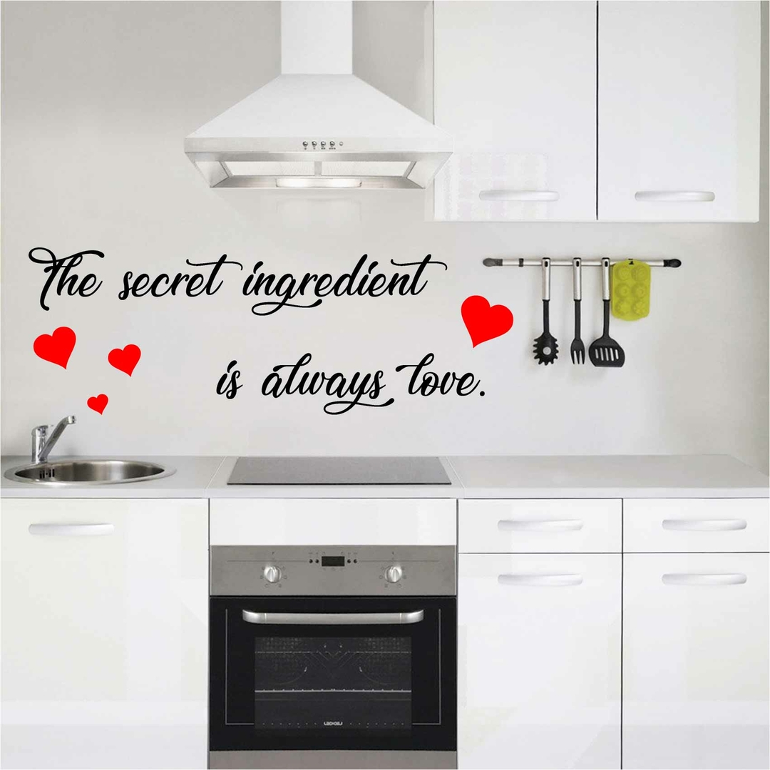 Stickers Secret ingredient is love - Autocollant muraux et deco