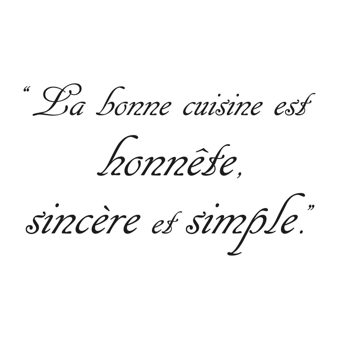 Stickers citation bonne cuisine - Autocollant muraux et deco
