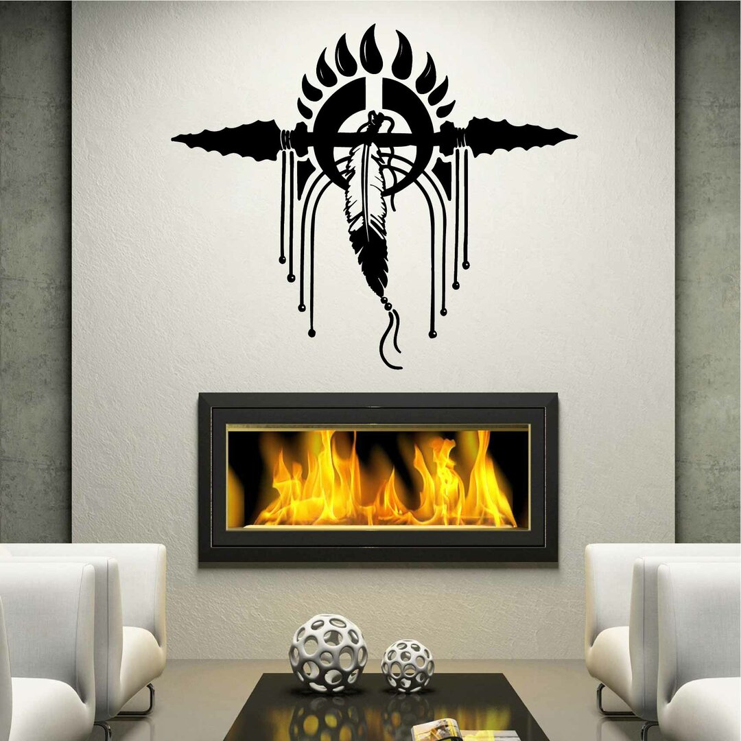 Stickers Embleme Indien - Autocollant muraux et deco