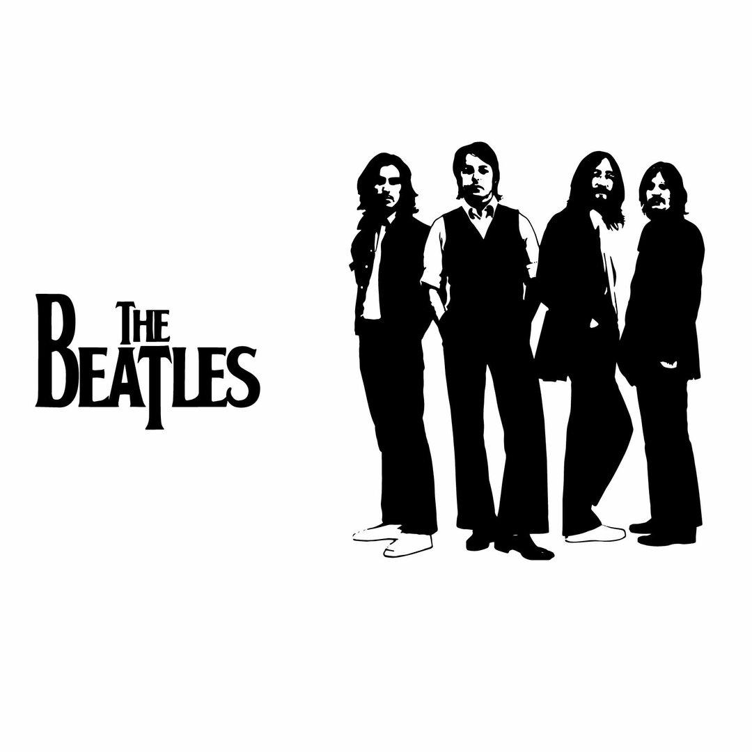 Stickers the Beatles - Autocollant muraux et deco