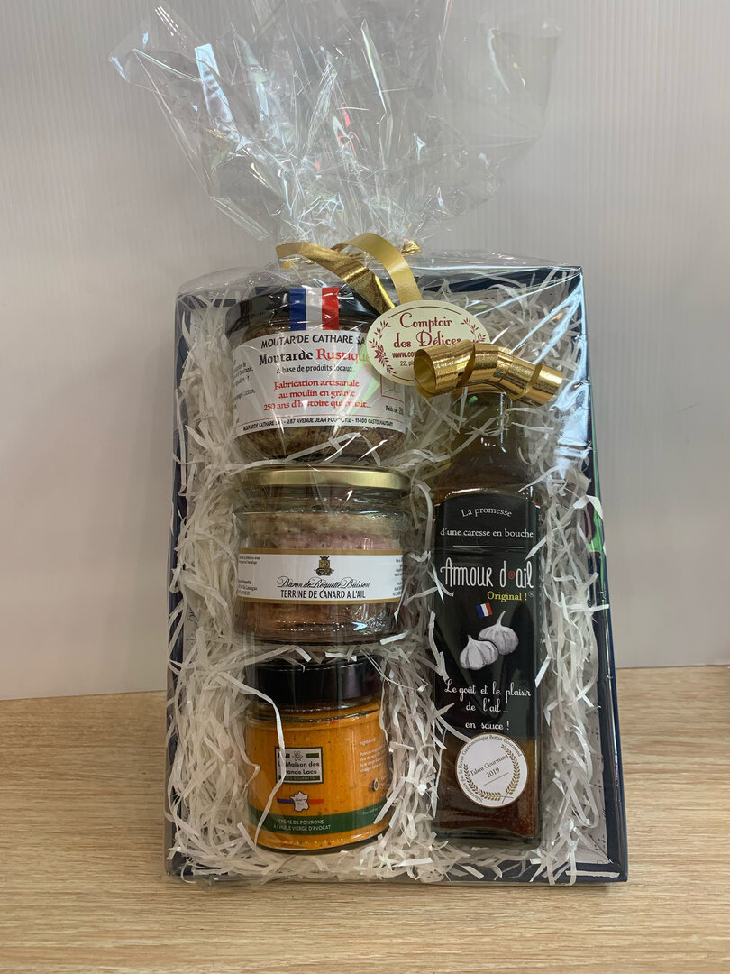 Panier garni cadeau " Christophe " - Notre sélection de paniers ...