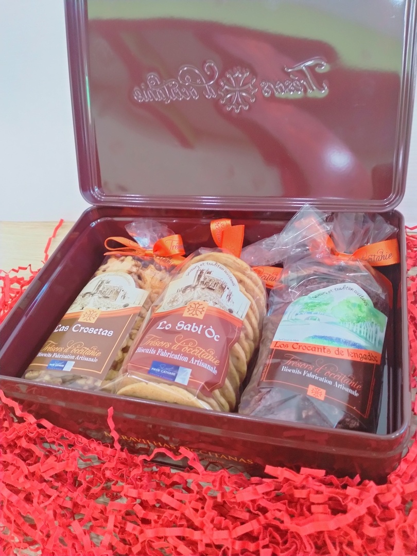 Boite assortiment de biscuits - Epicerie sucrée/Biscuits & gâteaux - Comptoir des Délices