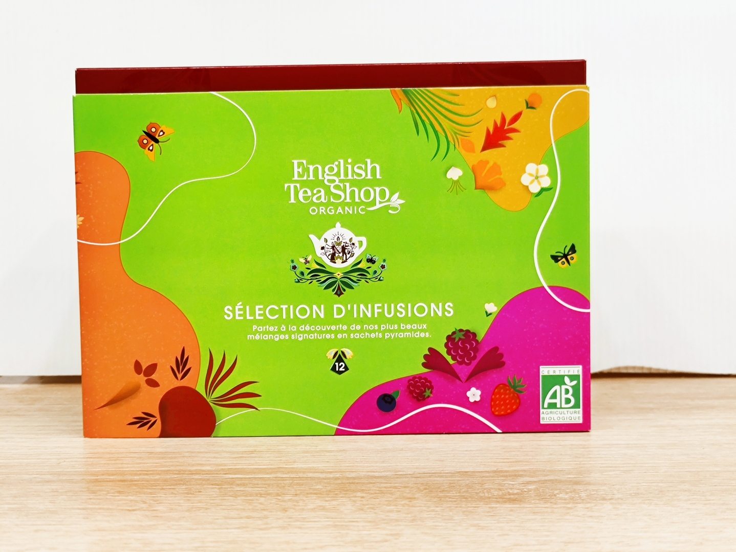 Coffret sélection d'infusion - 12 sachets pyramides d'infusion - Thés ...