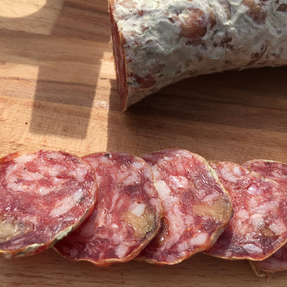 Saucisson sec aux noix - L'Apéro des Saveurs