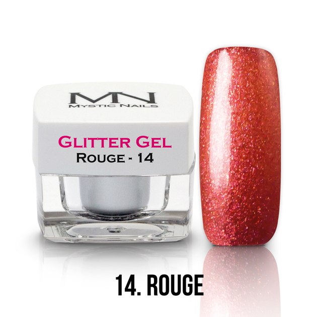 14- ROUGE - Gel de couleur - Nailconcept