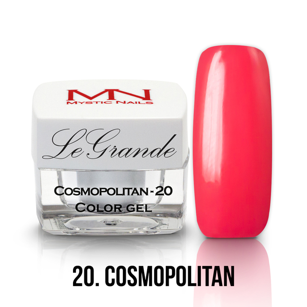 20 - Cosmopolitan - Gels Couleurs/Le Grande Color - Nailconcept