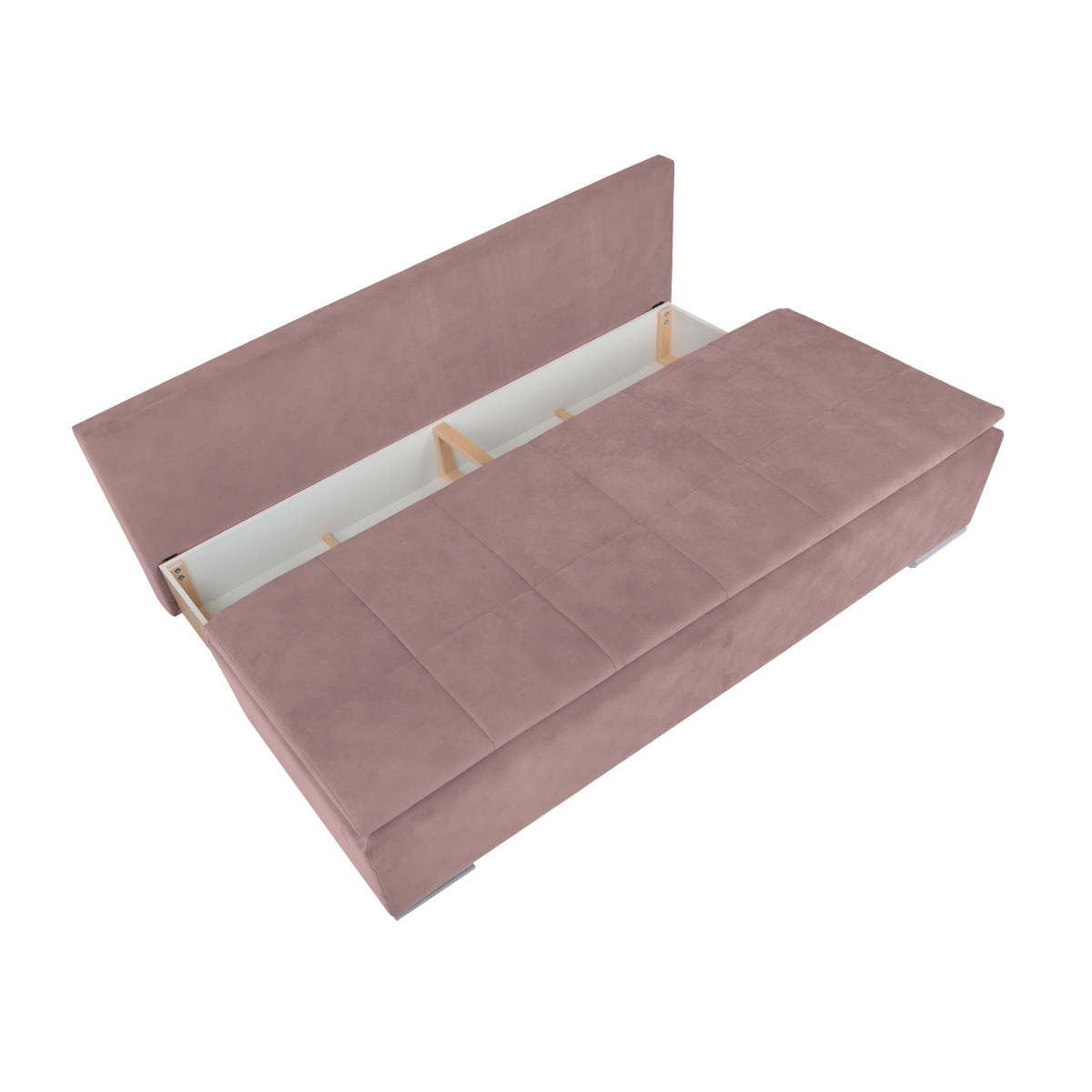 Canapé convertible 3 places avec coffre Judy Rose - Canapé/Canapé ...