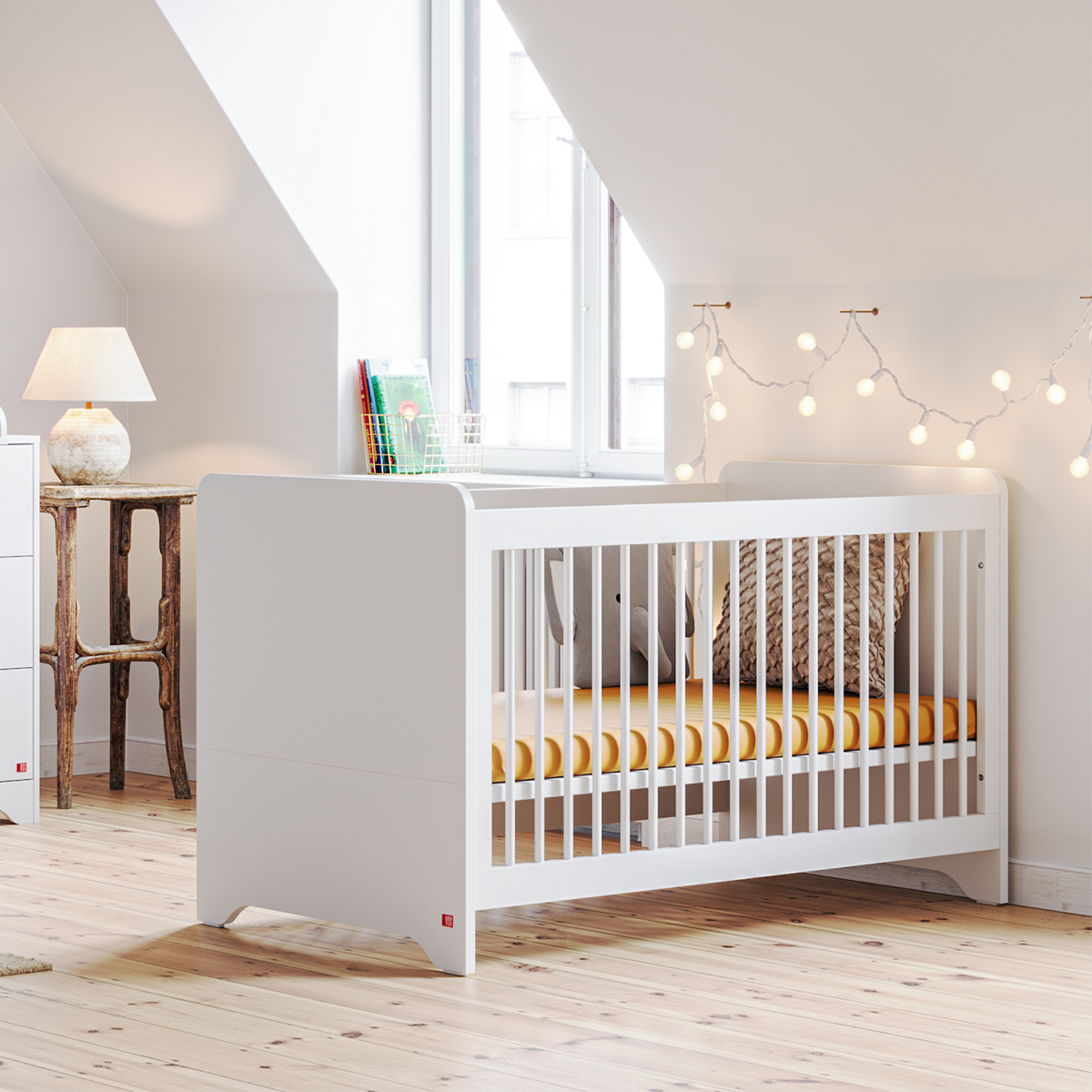 Lit bébé 60x120 Vox Ova Blanc - Lits bébé/Lit bébé - petits-meubles
