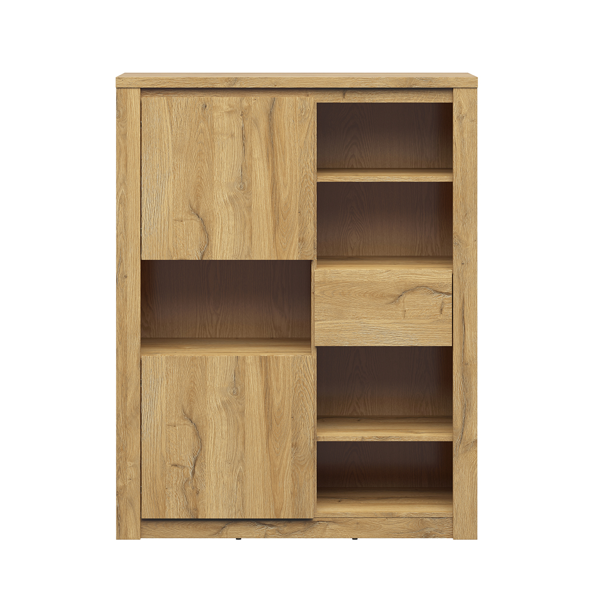 Buffet haut 2 portes 1 tiroir Ada Bois - Salle à manger/Buffet - petits ...