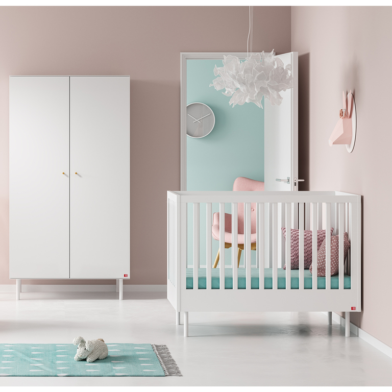 Lit bébé Vox Cute Blanc - Lits bébé/Lit bébé - petits-meubles