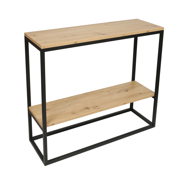 Console Hudson Bois et Noir - Salon/Console - petits-meubles