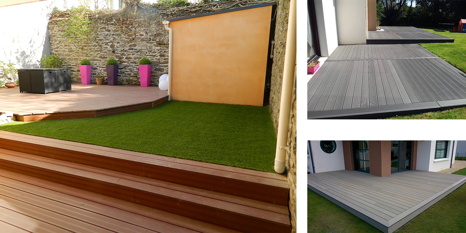 Terrasse composite - Abivert Paysagiste Finistère