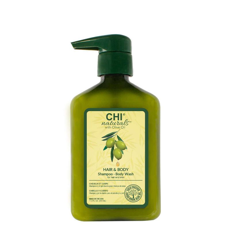 CHI Naturals with Olive Oil Hair Shampoo - 340 ml - Nettoyant Hydratant ...