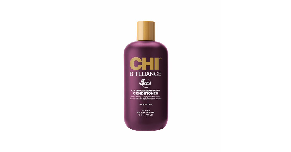 CHI Deep Brilliance Optimum Moisture Conditioner - 355 ml- Après ...