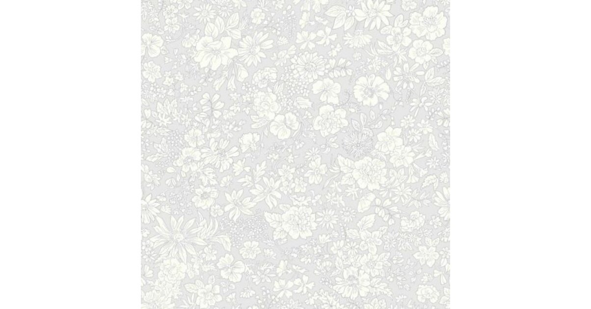 COUPON de Tissu Emily Belle gris 33 x 110 cm - Liberty Fabrics/Liberty ...