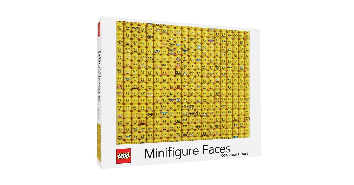 Puzzle LEGO® : Minifigure Faces 1000 pièces - Puzzles - Motif Personnel