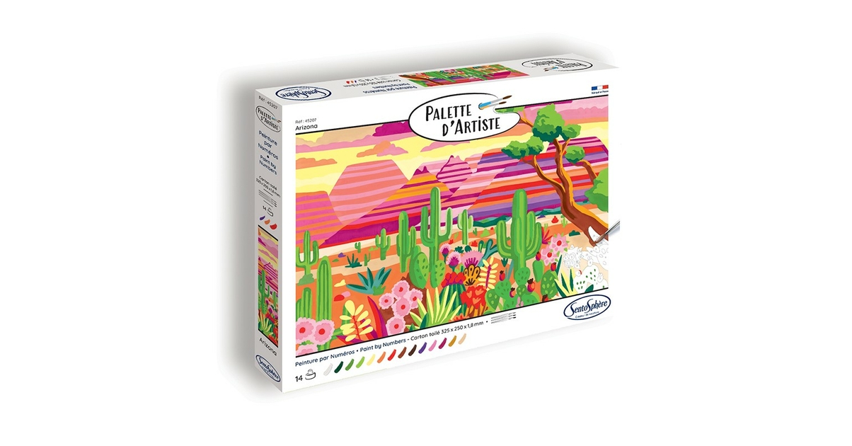 Palette d'artiste - Arizona - - Motif Personnel