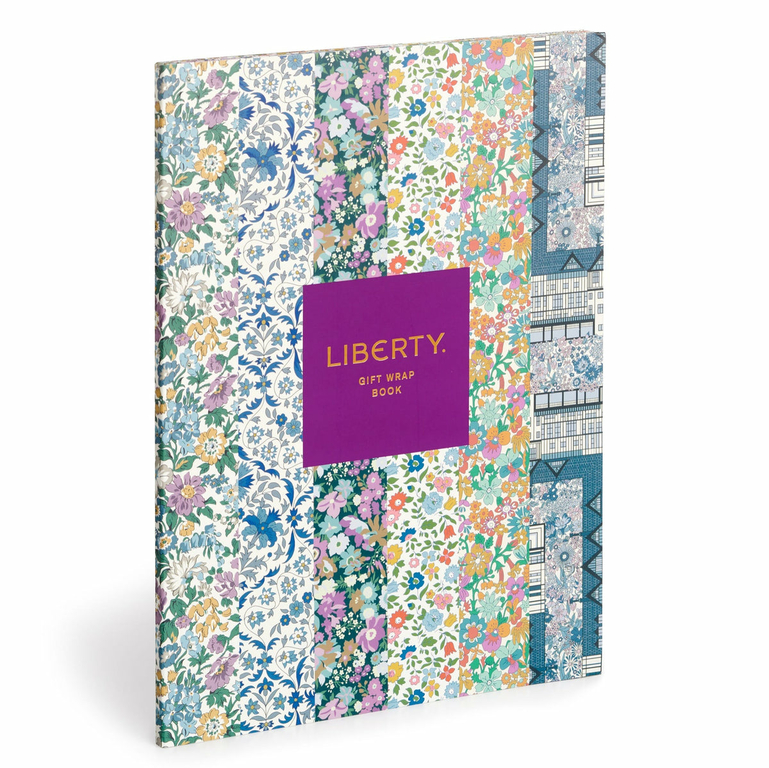 Set de 12 feuilles de papier cadeau Liberty - Papeterie - Motif Personnel