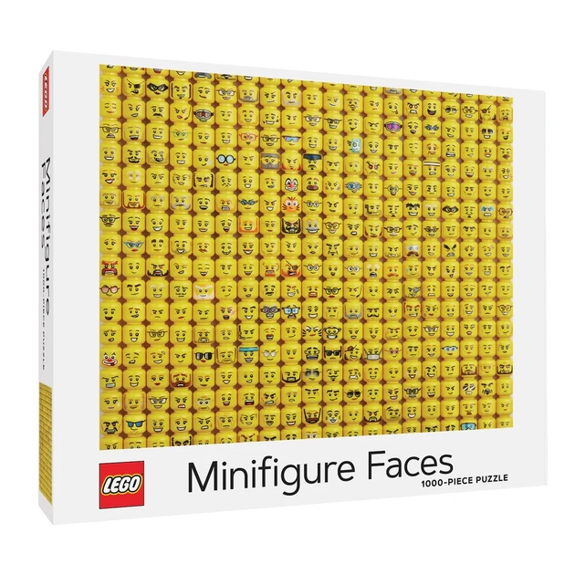 Puzzle LEGO® : Minifigure Faces 1000 pièces - Puzzles - Motif Personnel