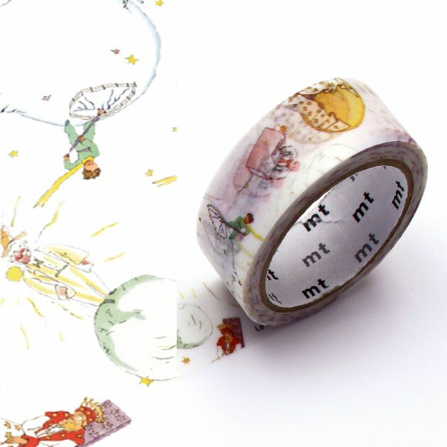 Rouleau de masking tape Le Petit Prince - Le Grand Voyage 1,5 cm x 5 m ...