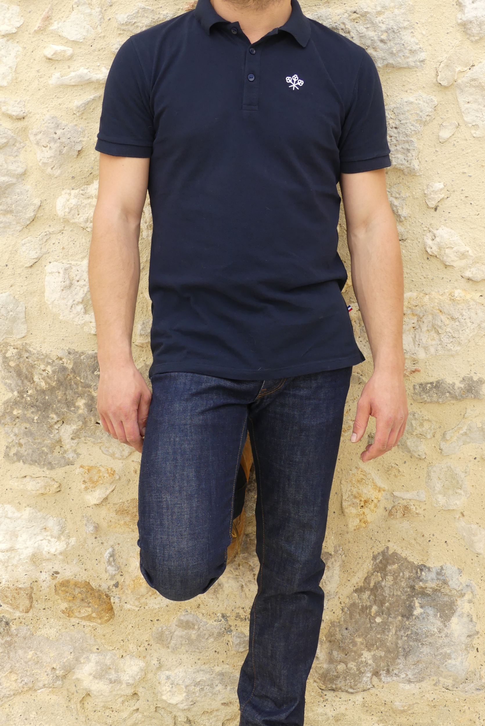 Polo homme VICTOR - Polo homme/Victor - Jean Fil coton de France
