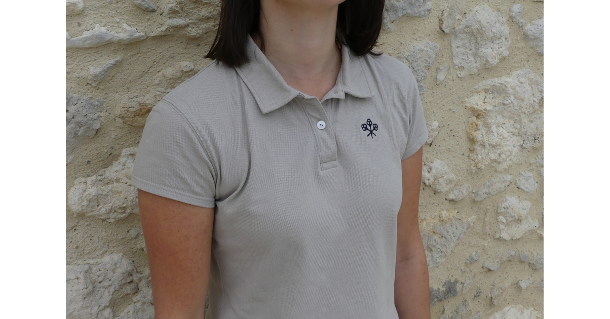 Polo femme M - Polo femme/Léna - Jean Fil coton de France