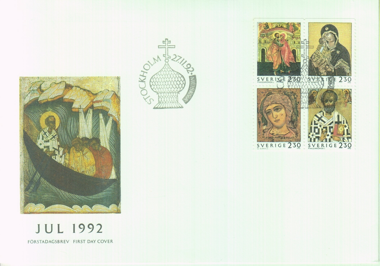 Suède - enveloppe 1er-jour - EUROPE/Timbres / Feuillets - Ventes ...