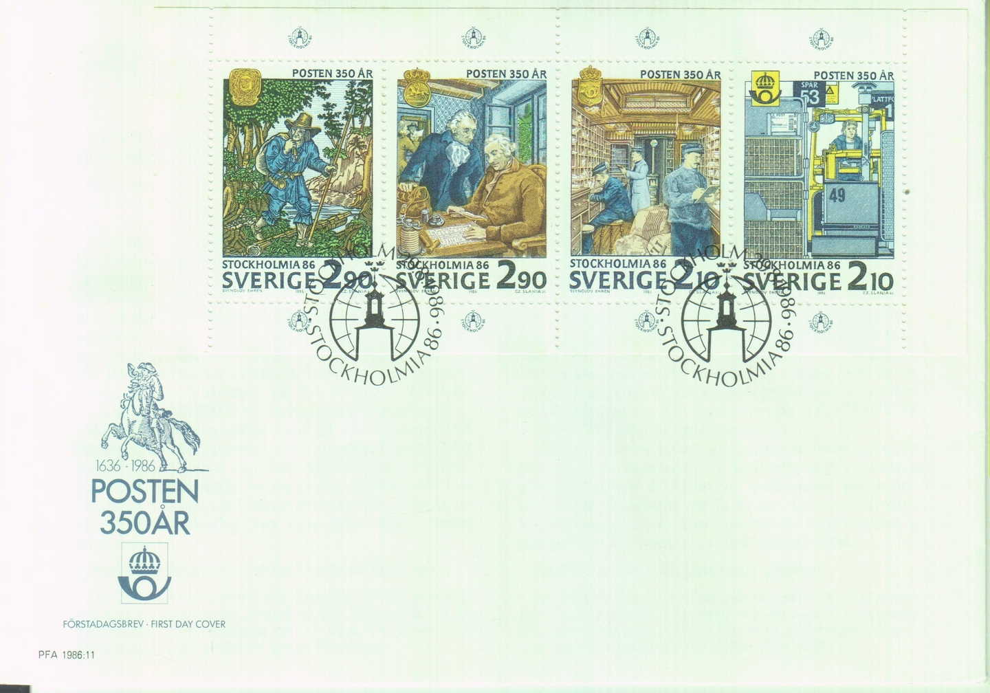 Suède - enveloppe 1er-jour - EUROPE/Timbres / Feuillets - Ventes ...