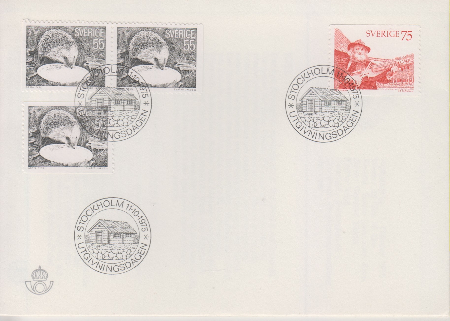 Suède - Enveloppe 1er-jour - EUROPE/Timbres / Feuillets - Ventes ...