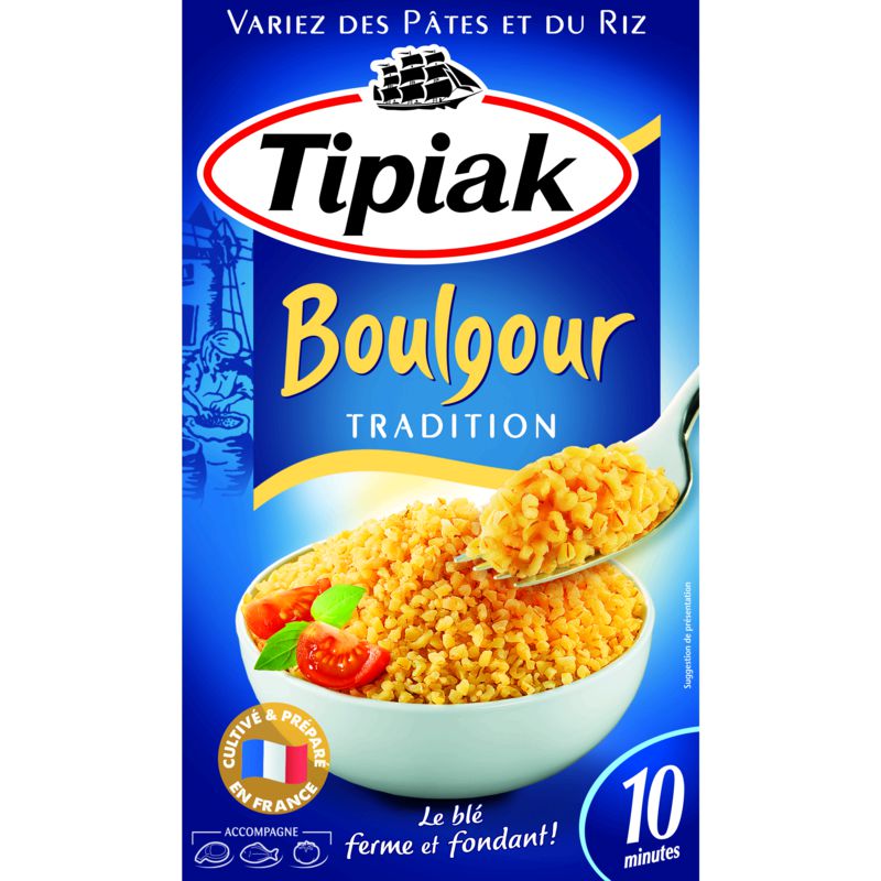 TIPIAK - BOULGOUR - Savory grocery/Couscous, blés, céréales - bestSell
